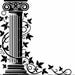 5 Ivy Wrapped Column Clipart – Greek Pillar SVG – Ancient Ruins Cut ...