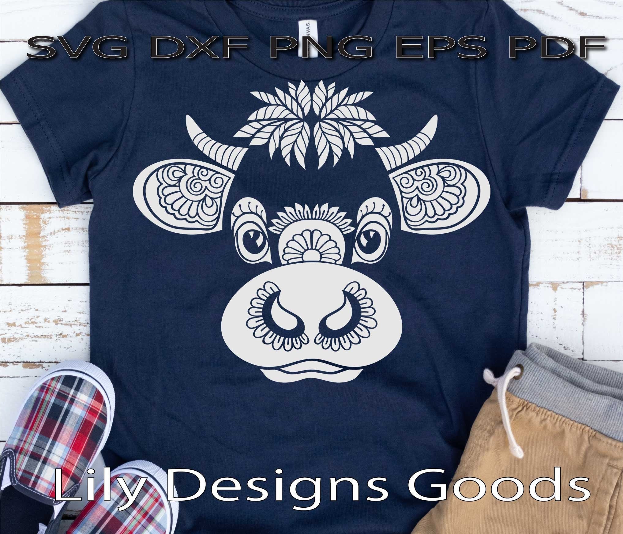 Cow Svg Farm Animal Svg Farm Svg Cute Cow Svg Cow Cut - Etsy