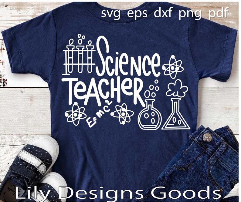 Science Teacher SVG - Etsy