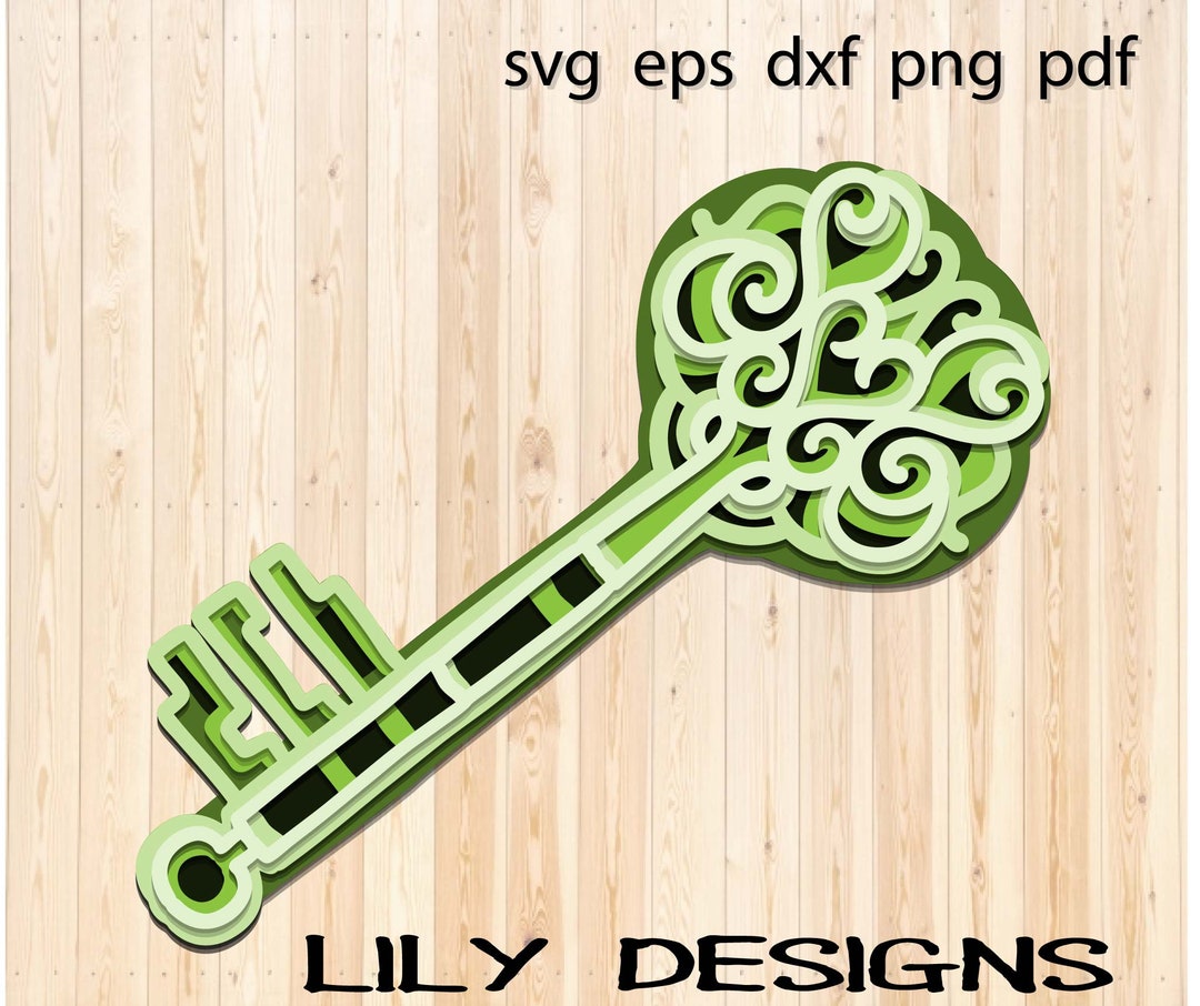 Laser Cut Key DXF, Heart Key SVG - Etsy UK