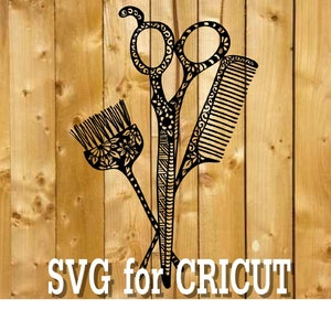 Hair Tools Svg, Hair Stylist Svg, Hairdresser Svg, Hairstylist Svg ...
