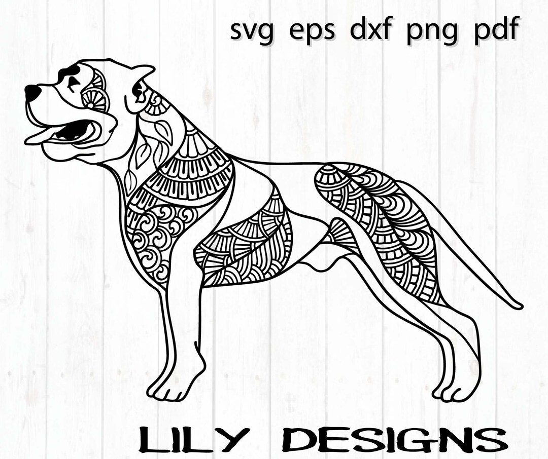 American Bully Svg chien Svg Pitbull Svg American Bully - Etsy France