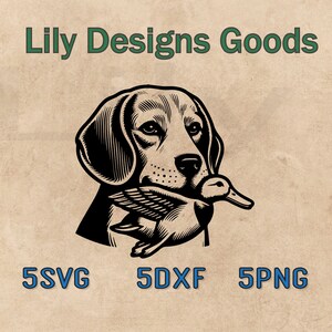 Hunting Dog With Duck SVG Cut File Bundle Perfect for Cricut ...