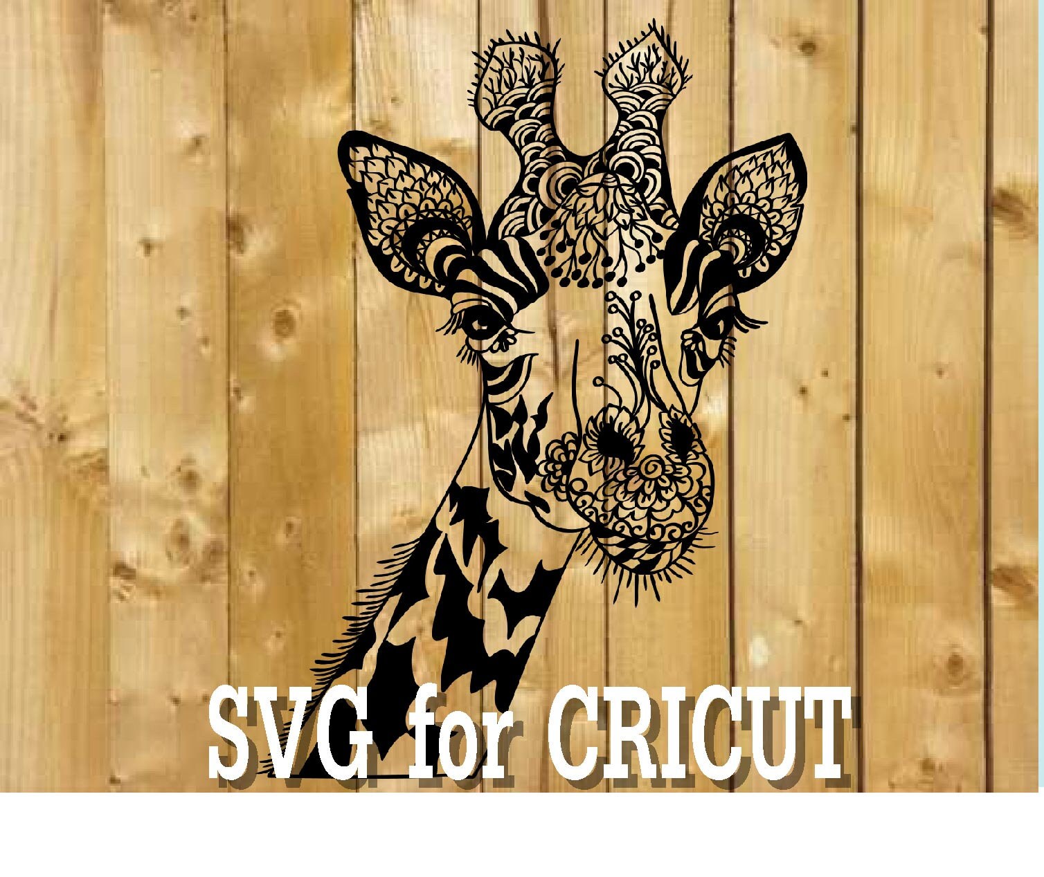 Mandala Giraffe Svg Safari Animal Svg - Etsy