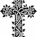 Rustic Cross SVG 7 Cut File - Weathered Wooden Cross With Ivy Vines ...
