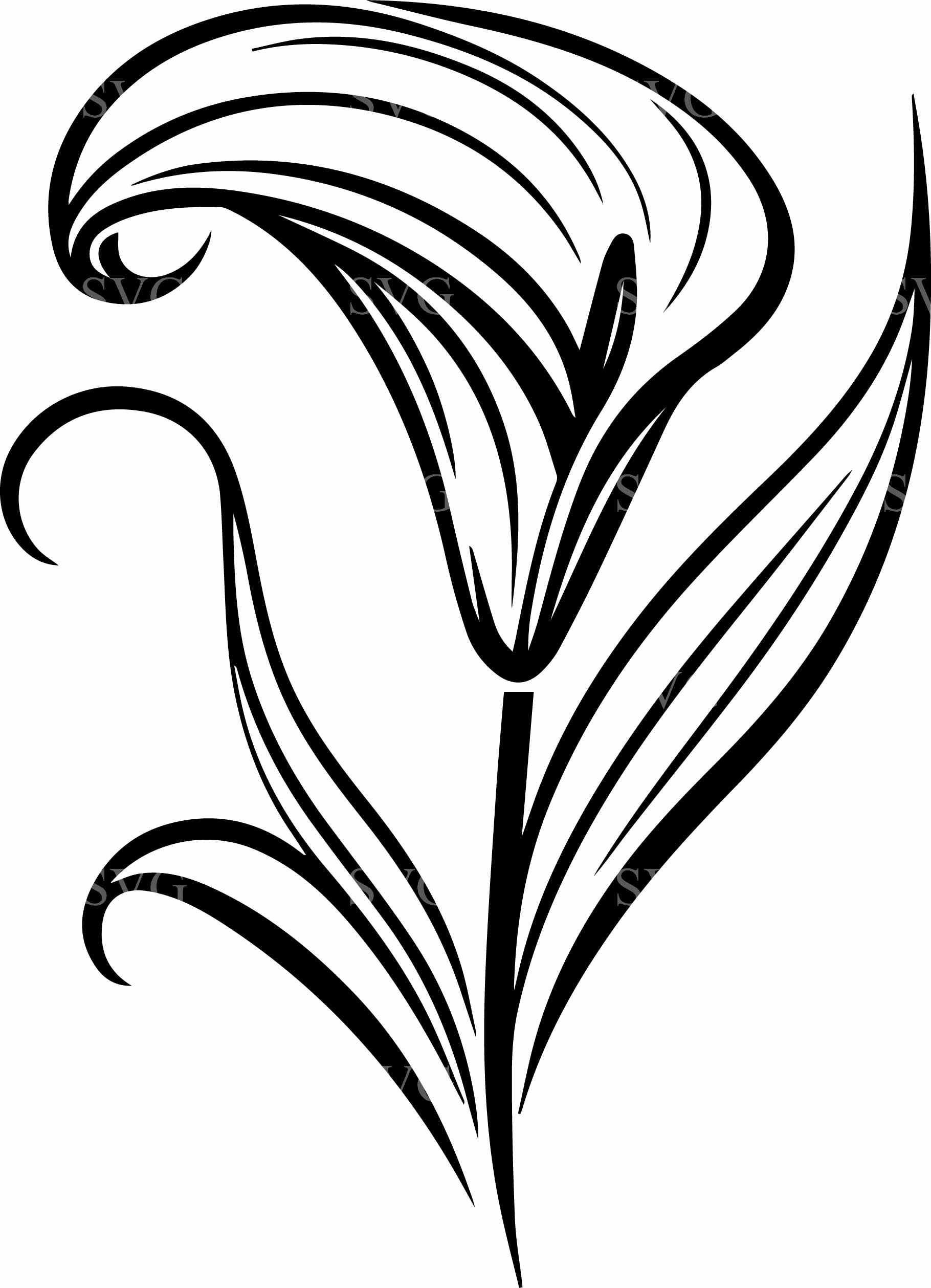 6 Calla Lily SVG, Elegant Floral Cut File, Decorative Flower Silhouette ...