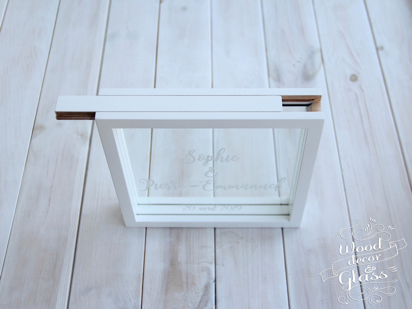 Personalized Wedding Sand Ceremony Photo Frame With Sand - Unity Sand ...