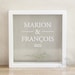 Sand Ceremony Frame for Wedding / Sand Ceremony Unity Wedding Box ...