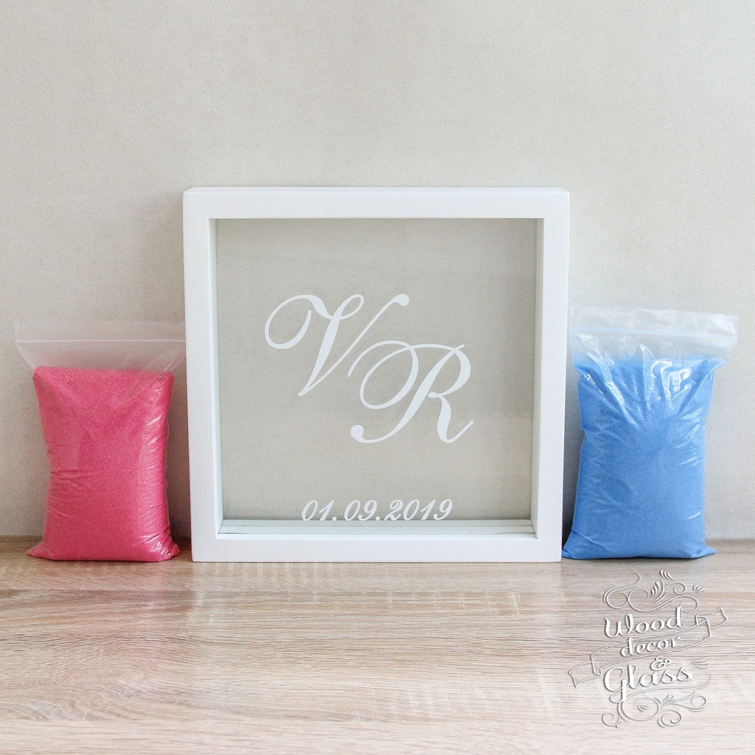 Sand Ceremony Set-personalized Wedding Sand Ceremony Frame-unity Sand ...