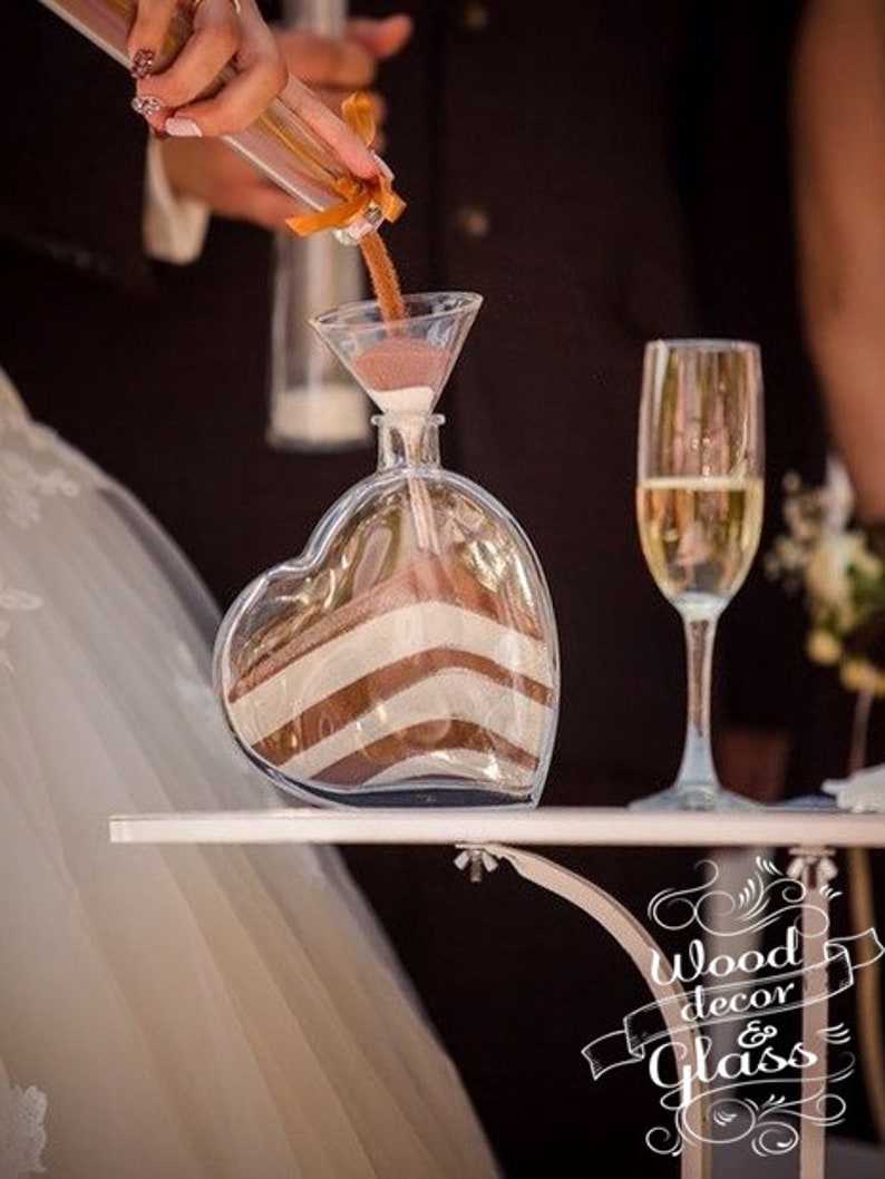 Personalized Wedding Sand Ceremony Vase-unity Sand - Etsy