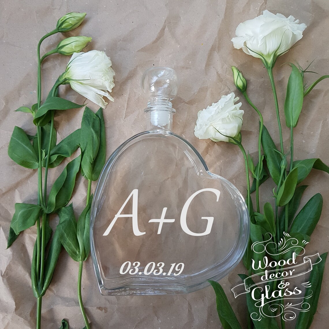 Personalized Wedding Sand Ceremony Vase-unity Sand - Etsy