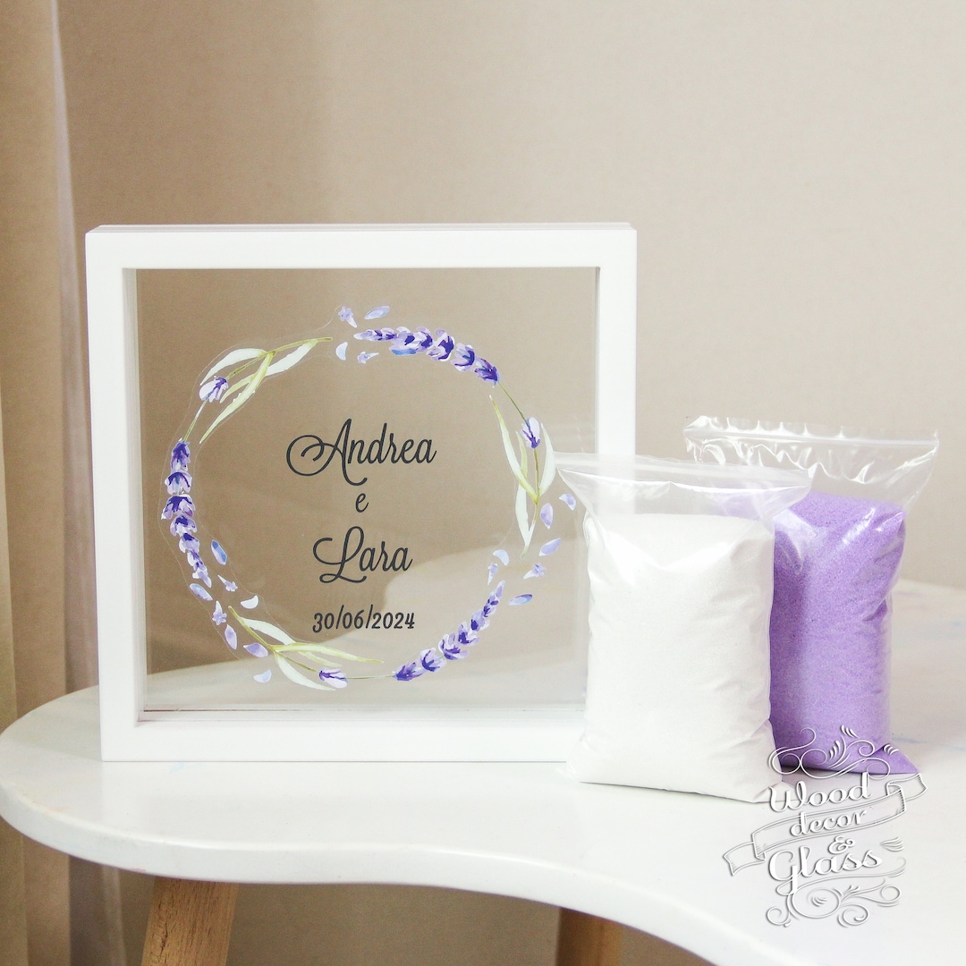 Personalized Wedding Sand Ceremony Set - Personalized Unity Sand ...