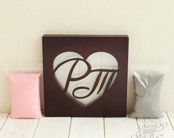 Personalized Wedding Sand Ceremony Set Personalized Unity Sand Ceremony ...