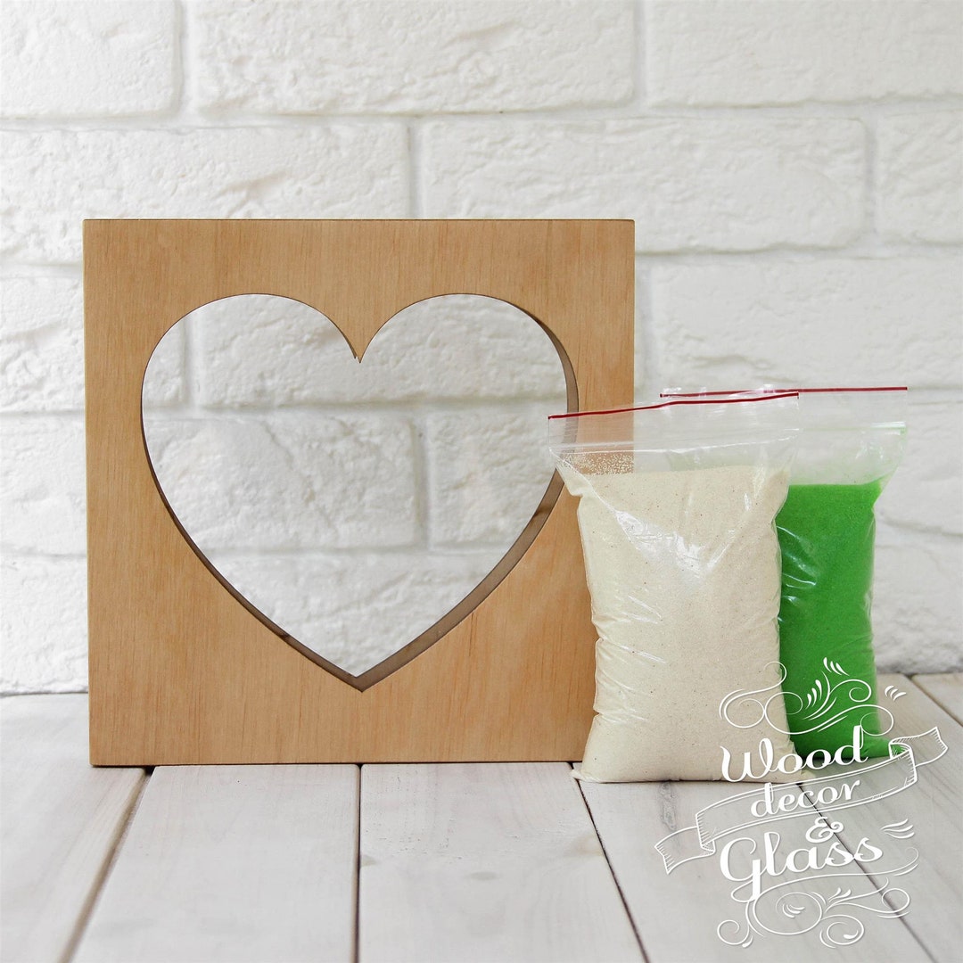 Rustic Wedding Sand Ceremony Set - Rustic Unity Sand Ceremony Set ...