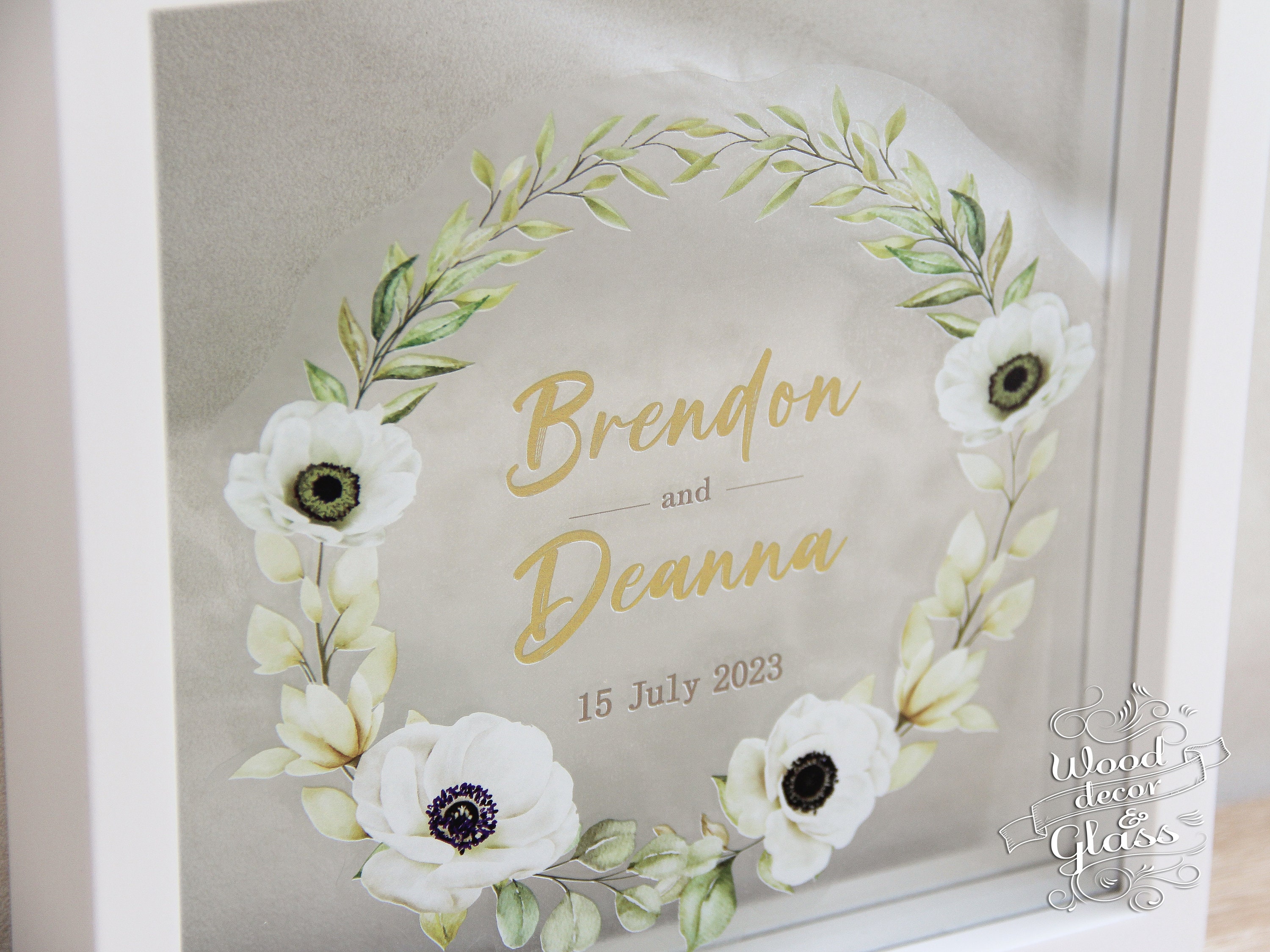 Sand Ceremony Frame for Wedding / Sand Ceremony Unity Wedding - Etsy