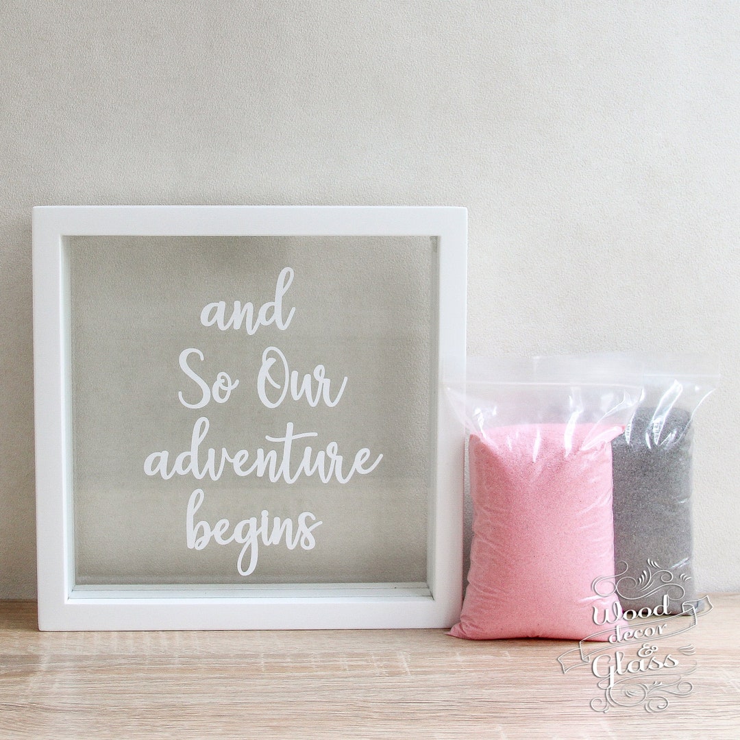 Personalized Wedding Sand Ceremony Photo Frame With Sand - Unity Sand ...
