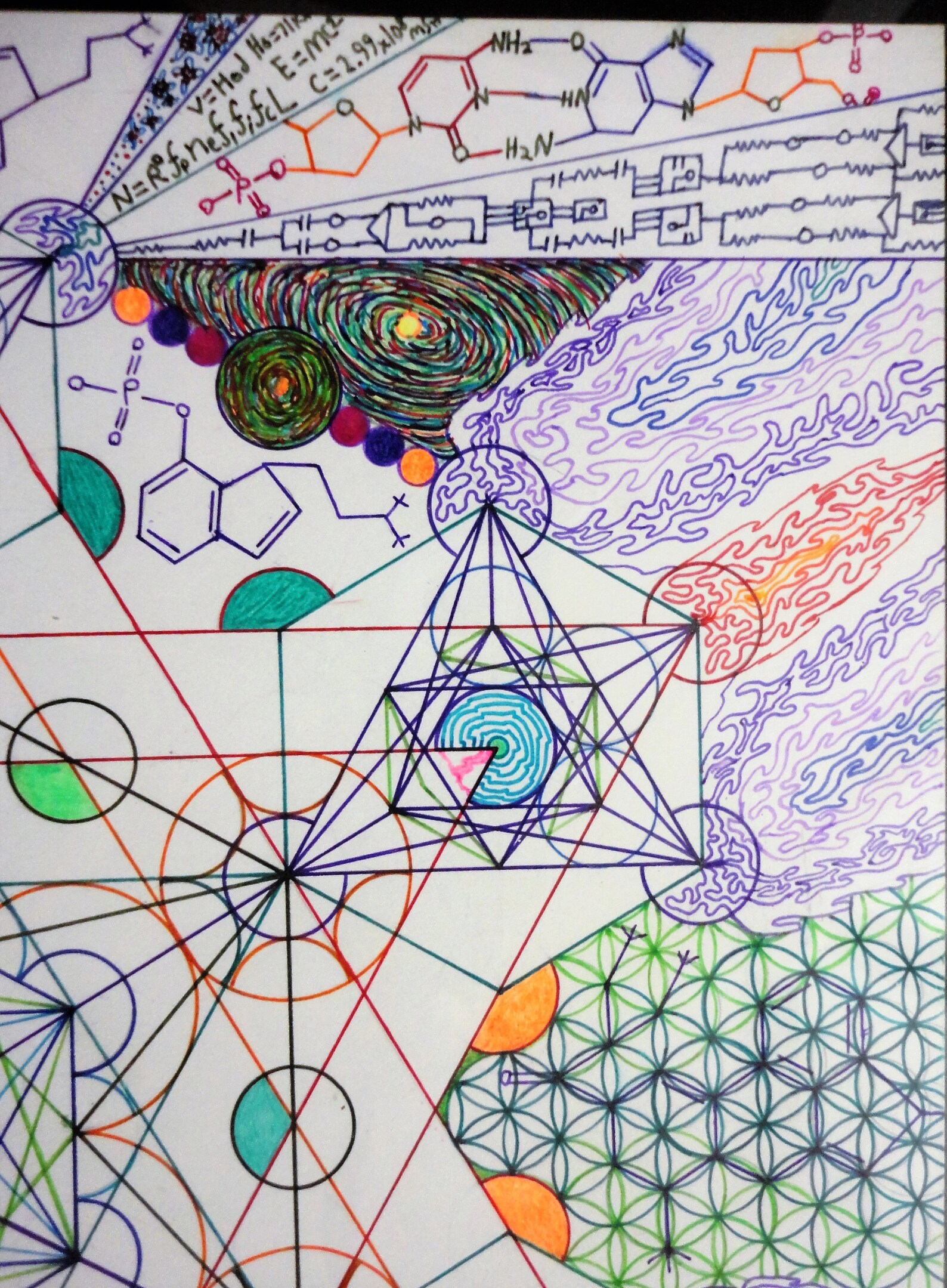 Paradoxical Travel - Sacred Geometry Art - Etsy