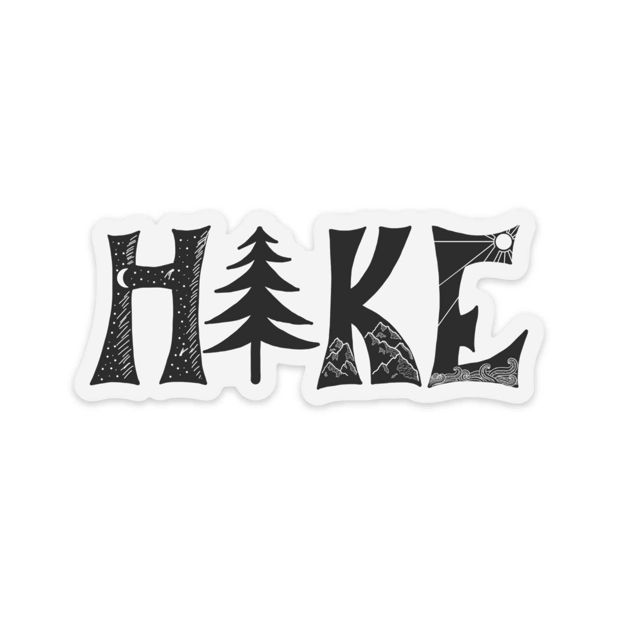 Hike Sticker Hike Decal Camping Sticker Nature Car Decal - Etsy Hong Kong