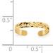Handcrafted 14k Yellow Gold Toe Ring Diamond Cut Gorgeous - Etsy
