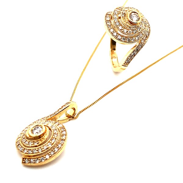 Motion Diamond Necklace - Etsy