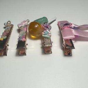Kawaii Candy Hair Clips | Creepycute Pastel Barrettes | Mix & Match ...