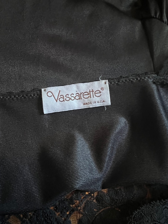 80s Black Lace Lingerie Teddy / Vintage 1980s Bodysui… - Gem