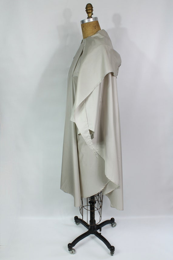 80s Rain Cape Jacket / Vintage 1980s Rain Coat / CLIF… - Gem