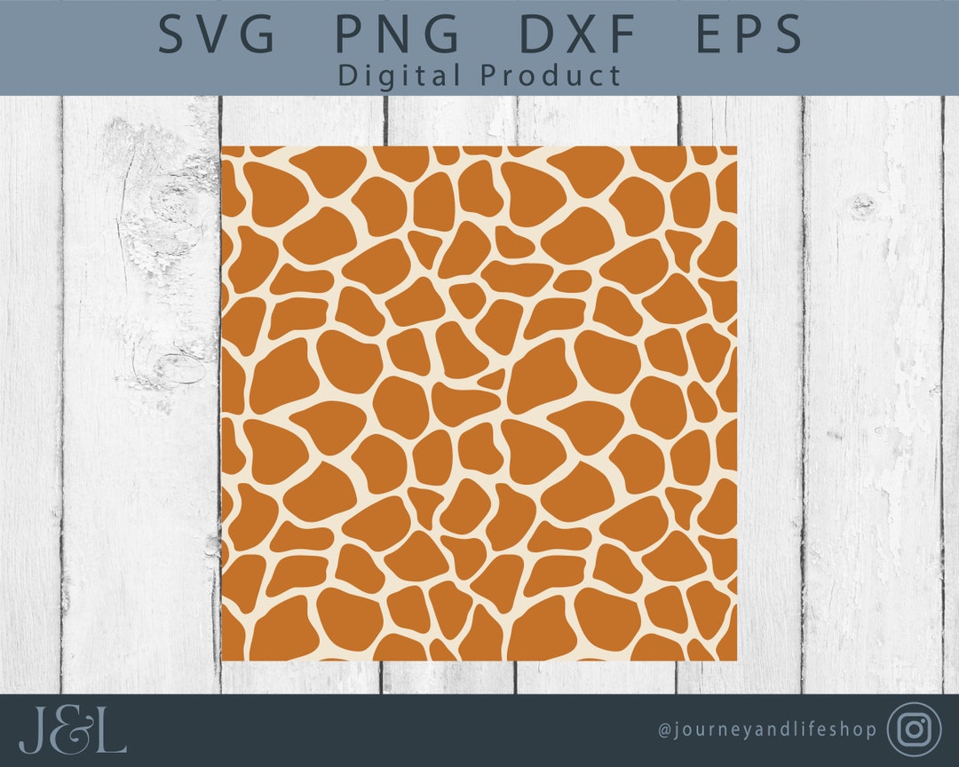 Giraffe Print SVG Giraffe SVG Giraffe Print PNG Giraffe - Etsy