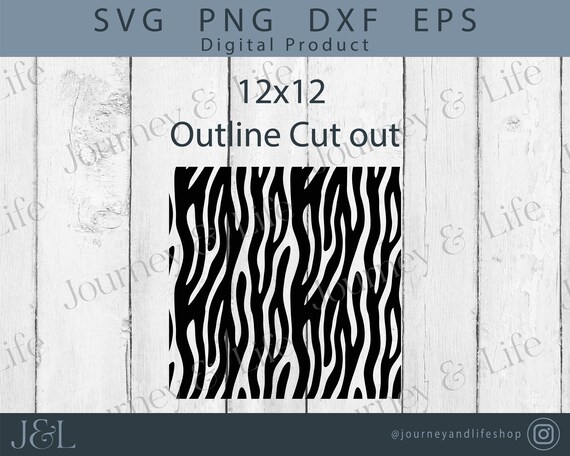 Zebra Stripe Outline