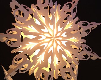Paper Star Lampshade Lantern Goa Star Christmas Decoration | Etsy