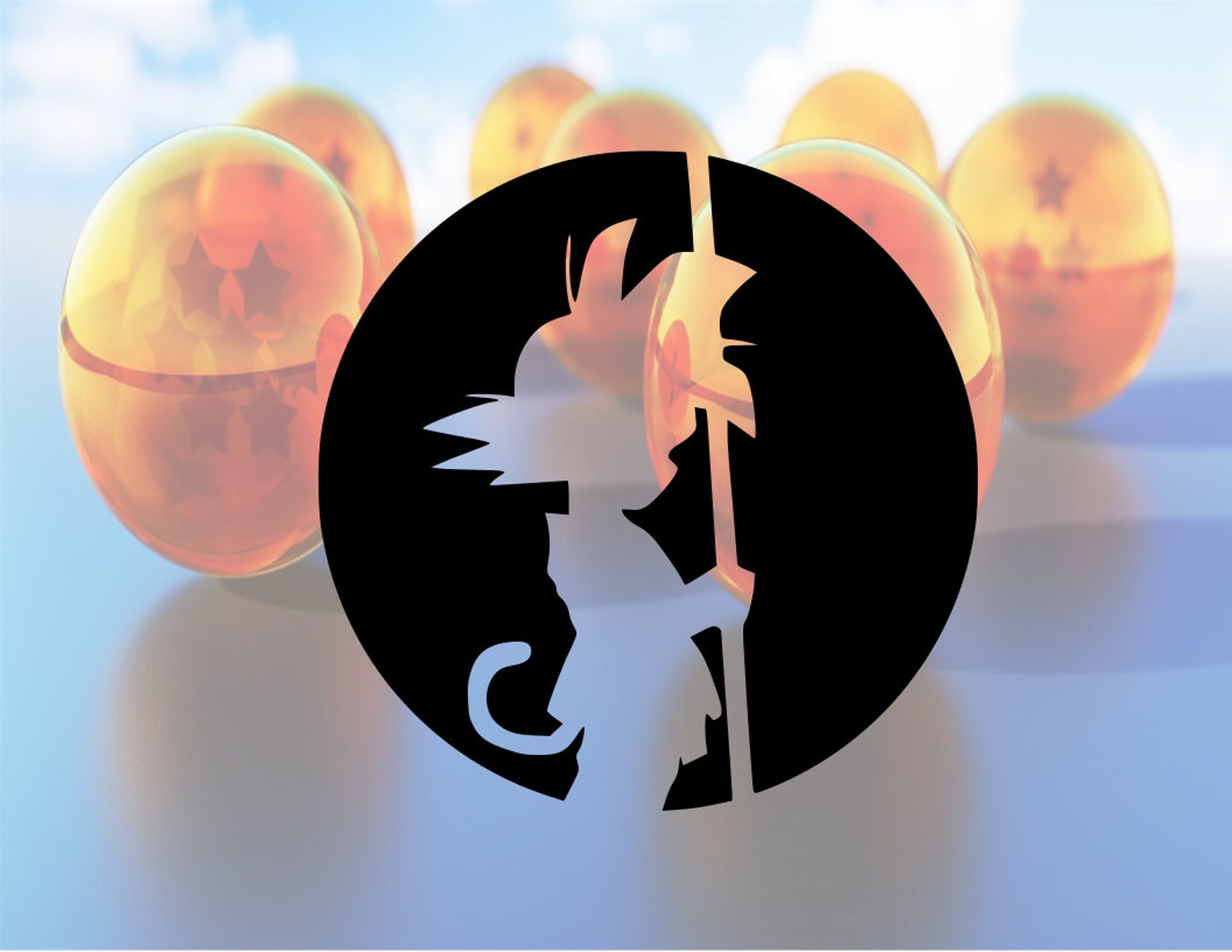 Goku Symbol SVG Dragon Ball Z SVG Dragon Ball Z Clipart | Etsy