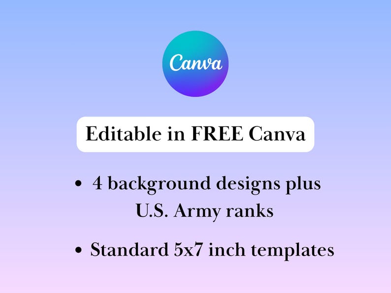 Army Promotion Invitation Template, Editable Military Ceremony Invite ...