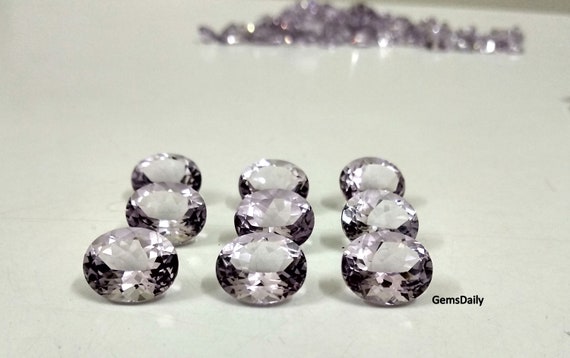 8x10 MM Pink Amethyst AAA Quality Natural Amethyst Oval Loose | Etsy