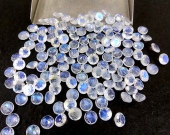 10x12 MM AA Quality Natural Rainbow Moonstone Pear Loose Faceted Step ...