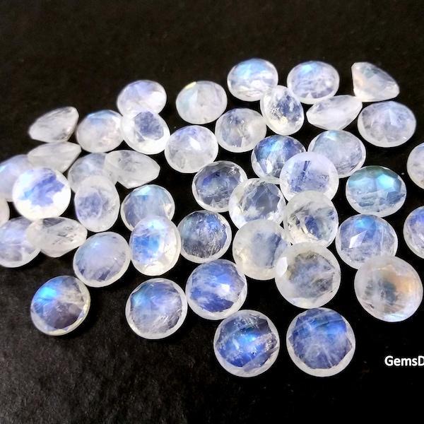 Faceted Moonstone - Etsy