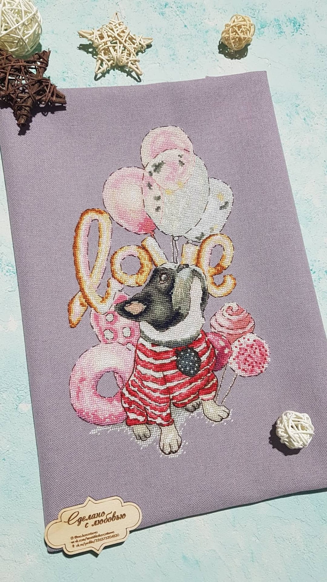 Frenchie Cross Stitch Pattern PDF Instant Download French Bulldog Puppy ...