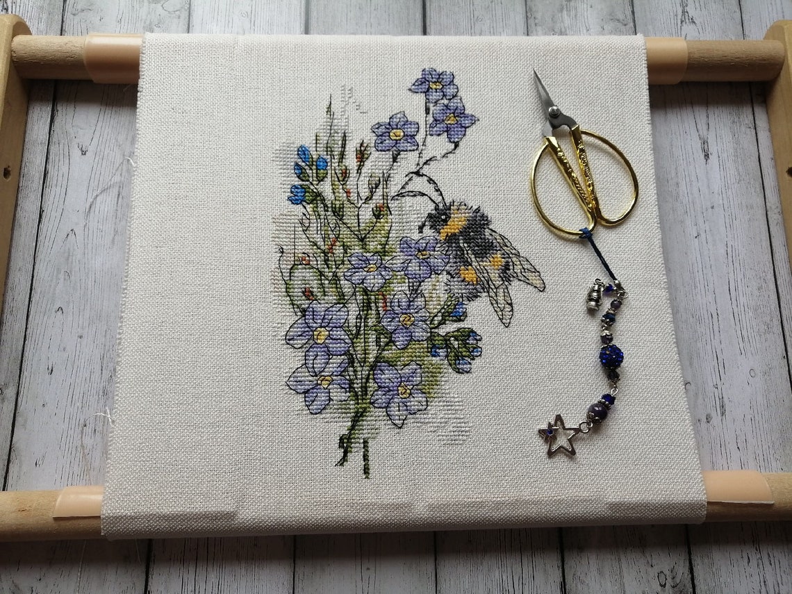 Summer Motive Cross Stitch Pattern Bee Cross Stitch Chart - Etsy