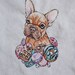 Frenchie Cross Stitch Pattern Frenchie Cross Stitch Chart Instant ...