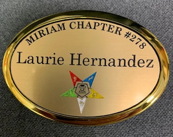 Oes Name Tag | Etsy