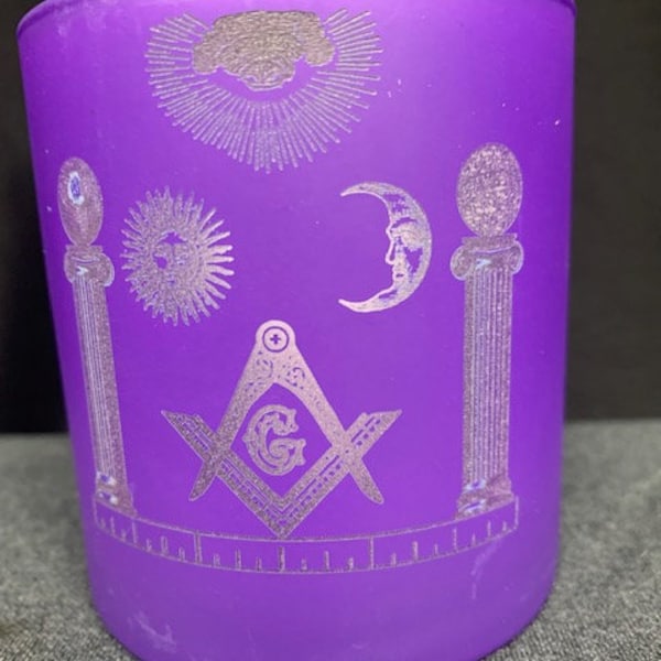 Masonic Candle - Etsy