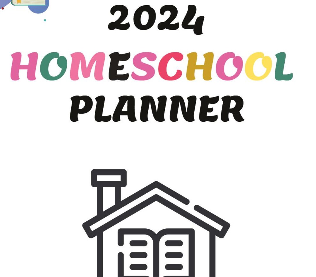 Editable 2024 Homeschool Planner-57 Colored PDF Planner - Etsy