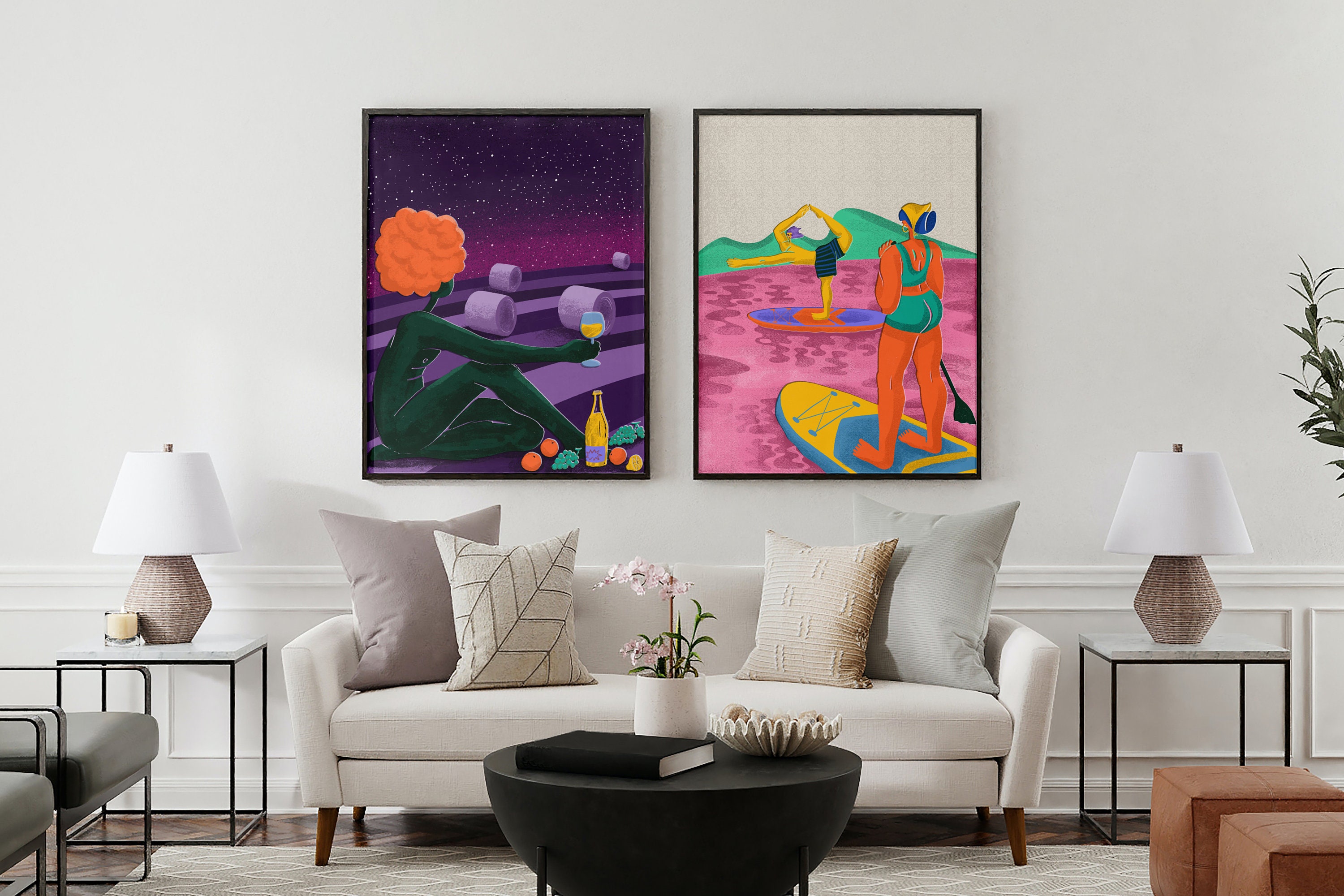 Paddleboard Vibe - Etsy