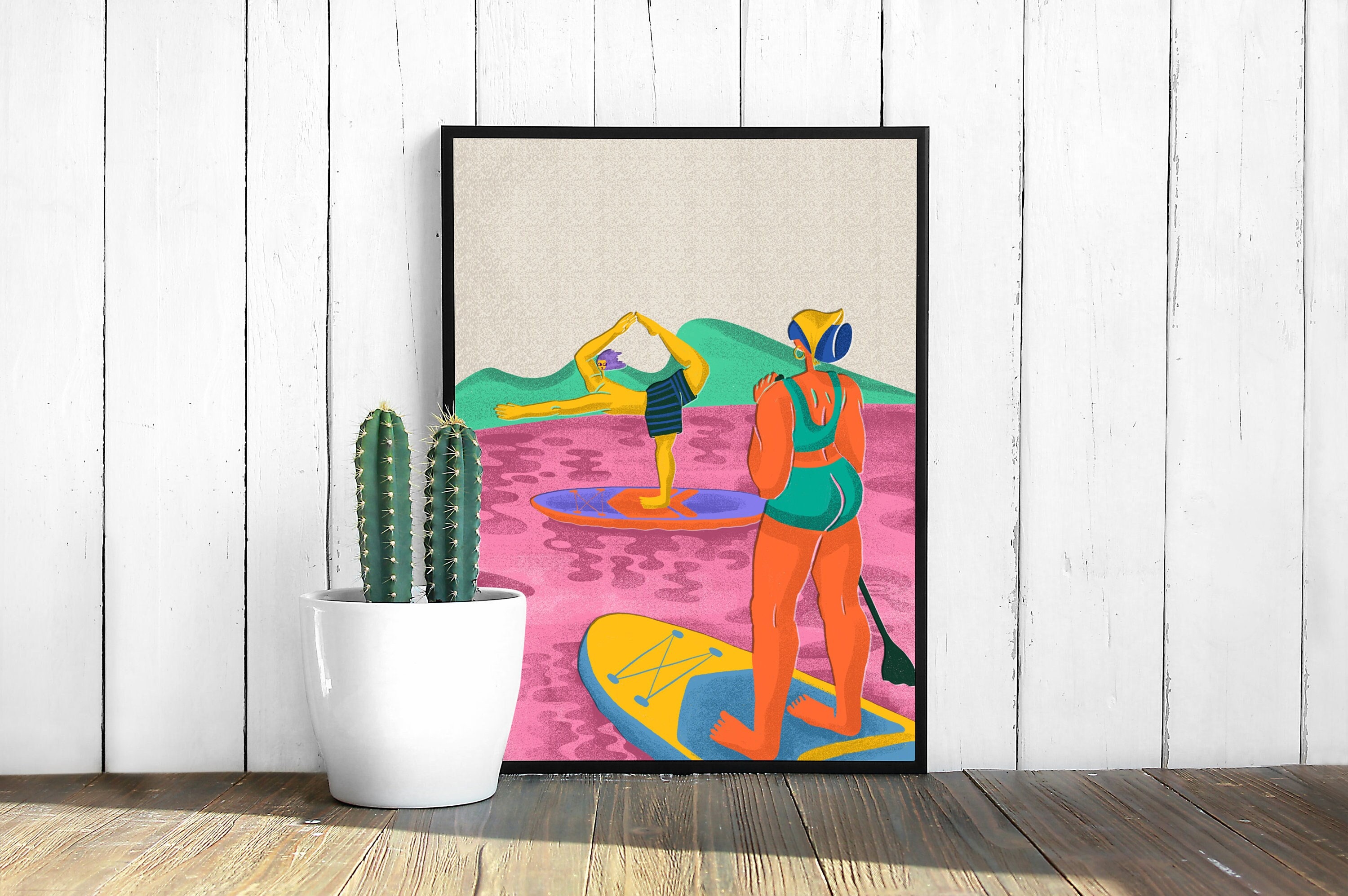 Paddleboard Vibe - Etsy