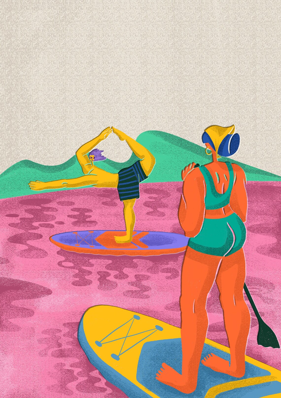 Paddleboard Vibe - Etsy