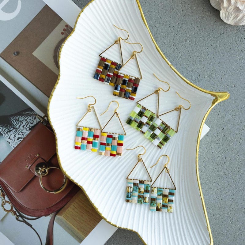 Tila Earrings - Etsy