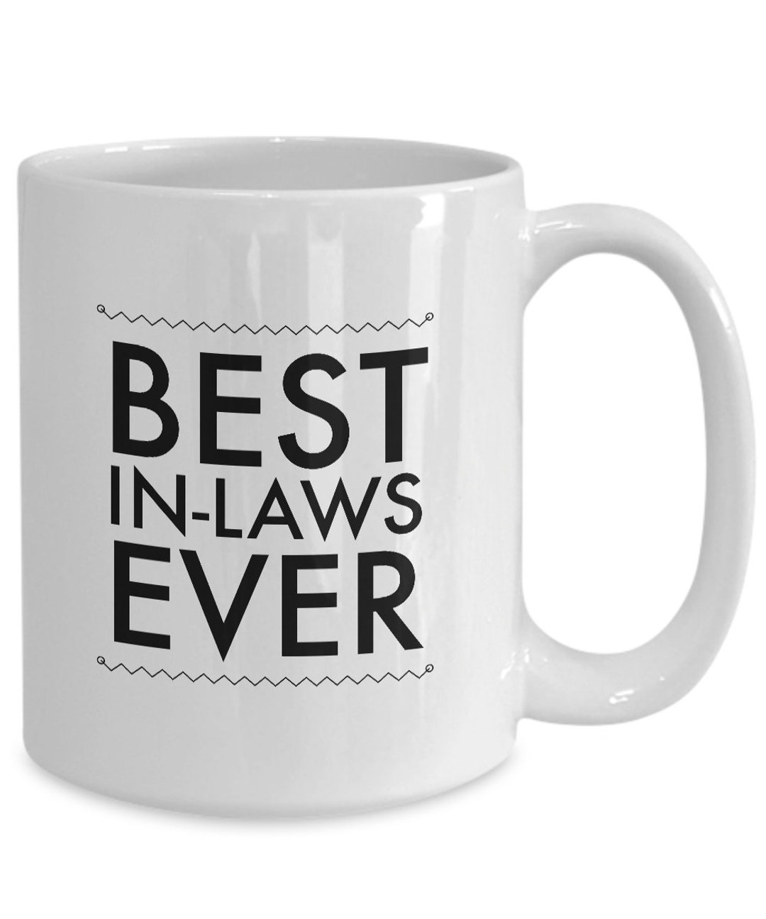 Best In-laws Ever Coffee Mug, Wedding or Christmas Gift - Etsy