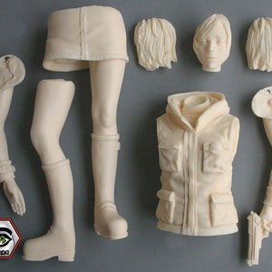 Heather Mason 1/6 Resin Kit - Etsy