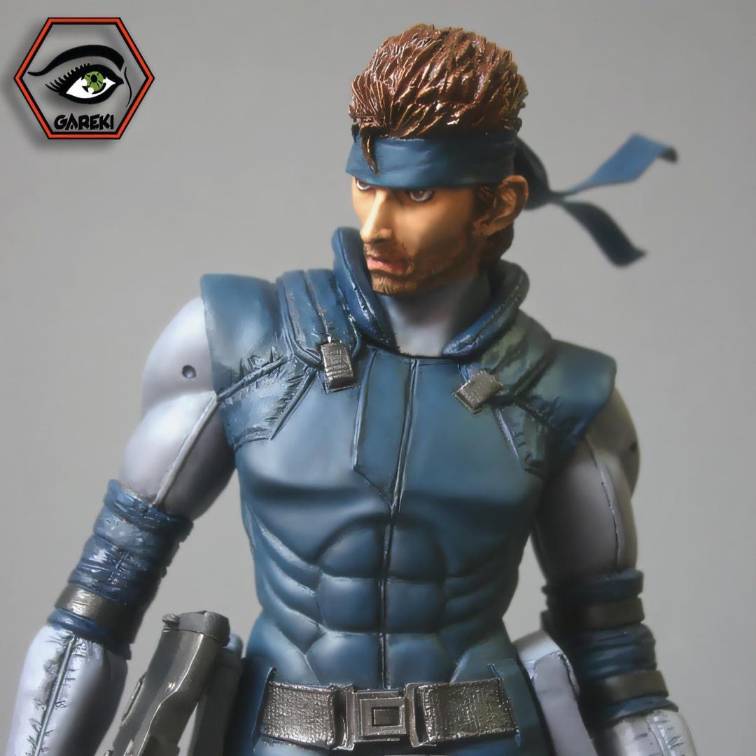 Solid Snake 1/6 Completed Statue - Etsy
