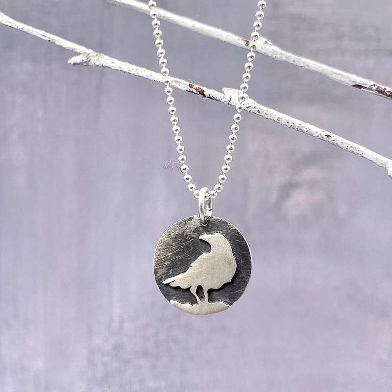 Raven Necklace - Etsy