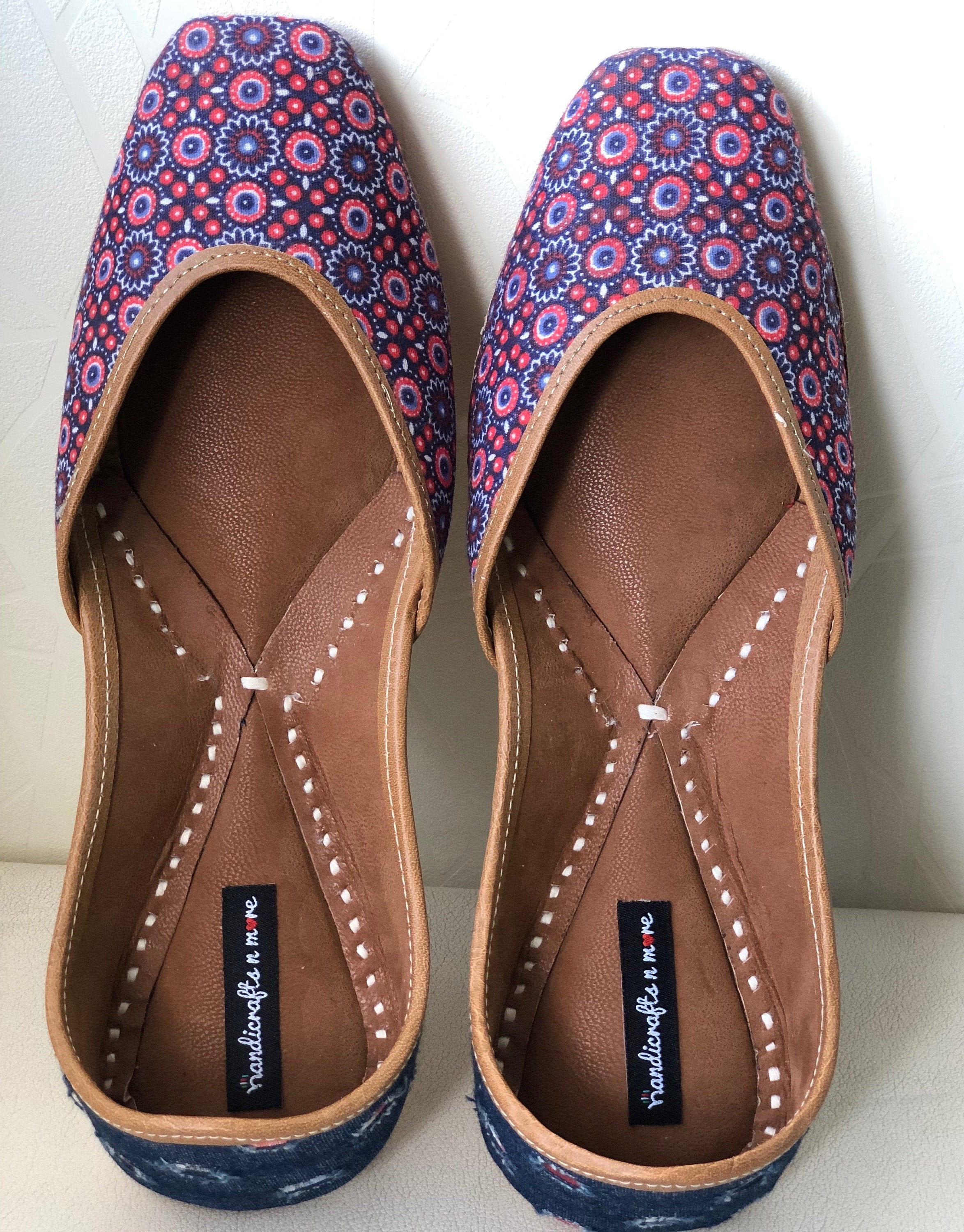 Womens Punjabi shoes Leather Shoes Women Leather Footwear | Etsy